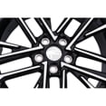 1x 18"x8" Alloy Wheel Rim Machined Black for Toyota Camry 2025-2026 ...