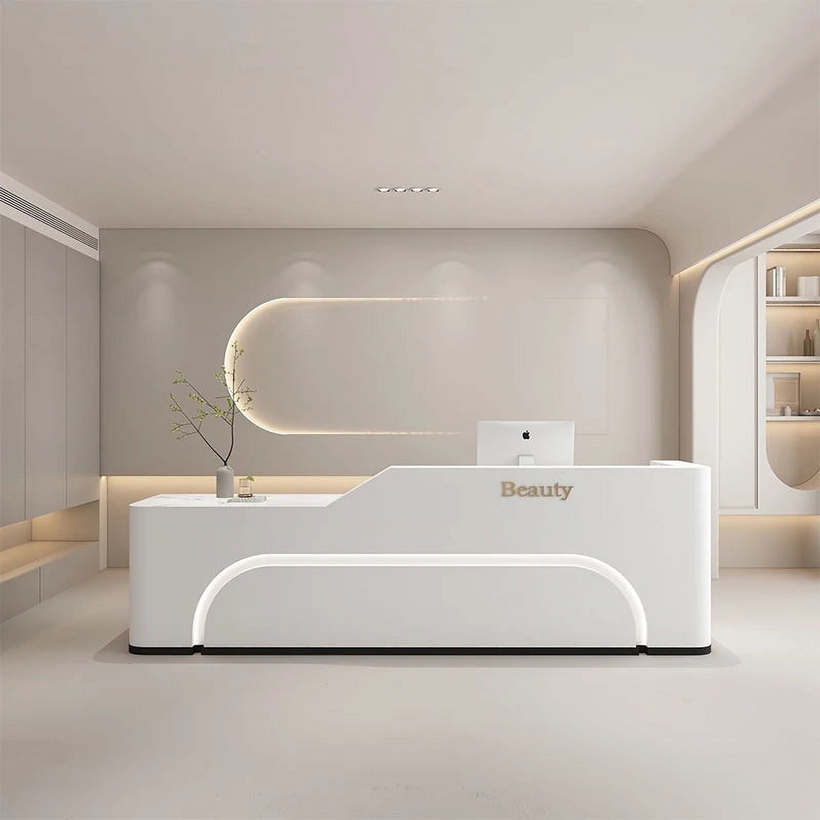 Banco Reception Desk Beauty Salon Register Counter Check Out Cashier ...