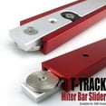 Best-T-Track Slider 300mm Miter Bar Table Saw Gauge Aluminium ...