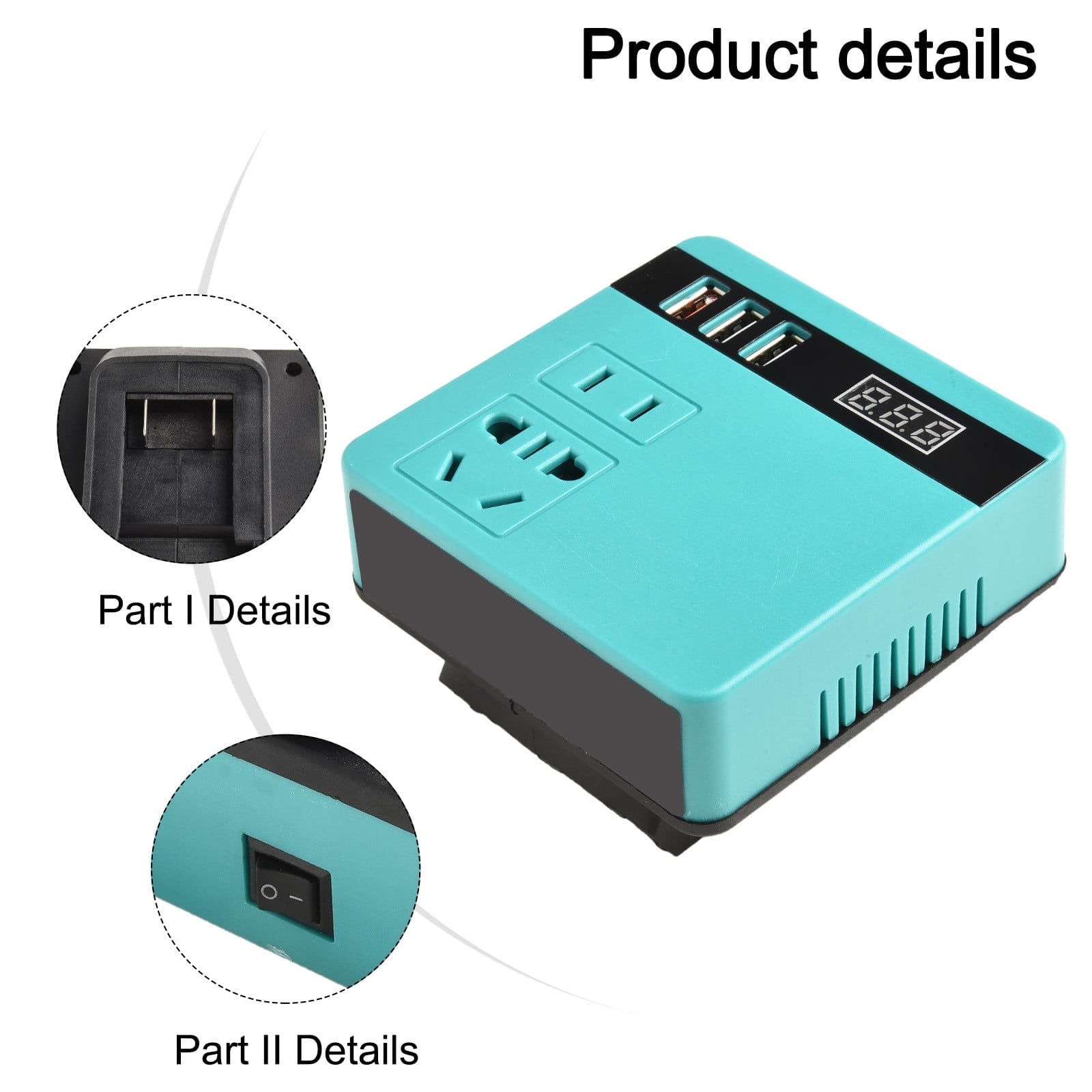 Click here for Bgnaty 120w Lithium Battery Inverter Power Bank 18... prices
