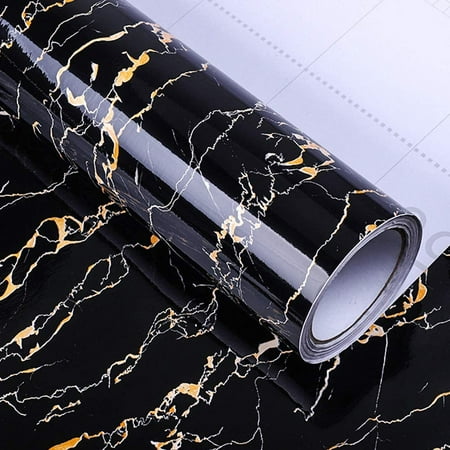 24inch roll Marble Contact Paper Countertops Waterproof Peel and Stick ...