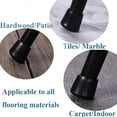 Round Rubber Chair Leg Pad 10/12/14/16/20/25mm Furniture Leg Table End ...