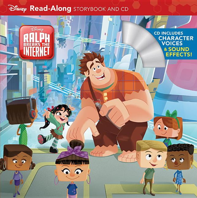 Wreck-It Ralph 2 Read-Along Storybook and CD (Paperback) - Walmart.com