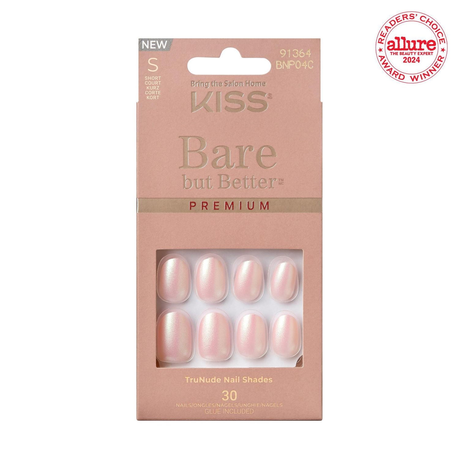 Click here for Kiss Bare But Better Premium  Mocha  Short Oval  3... prices