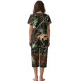 Chririnla Ladies Pajamas Sets Womens Pajama Sets, Camo Hunting Leaves ...