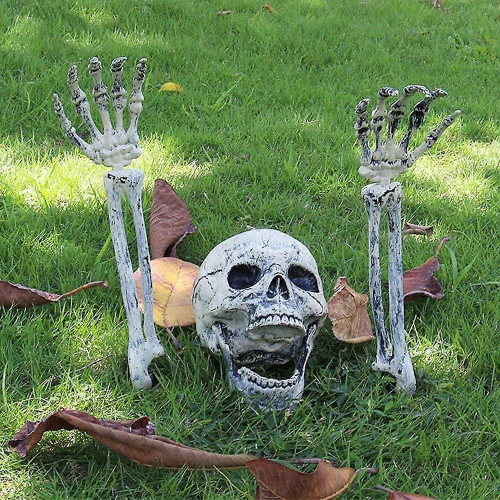 Click here for Vorcoy Halloween 3pcs Fake Skeleton Head And Hands... prices