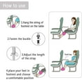 Foot Rest,Airplane Footrest Made with Premium Foam,Head Hammock ...