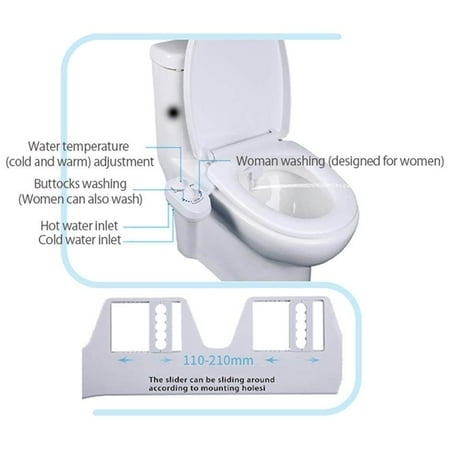 Double Nozzles Fresh Cold Water Spray Smart Non-Electric Non-Electric ...