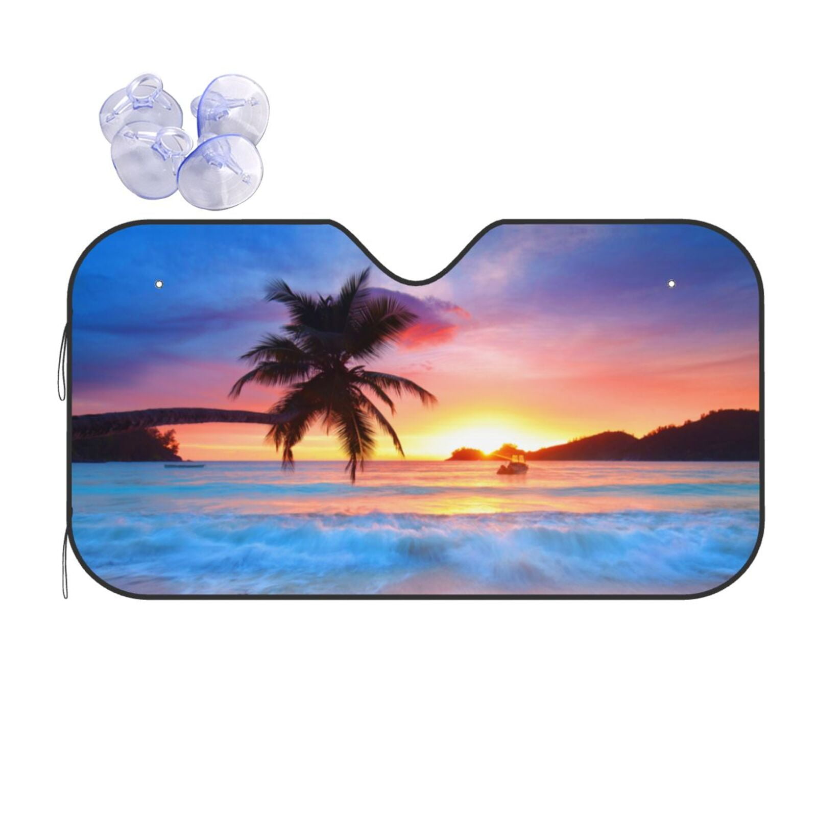 KAKALAD Ocean Sunrise Tropical Palm Tree Island Hawaiian Sunset Sea ...
