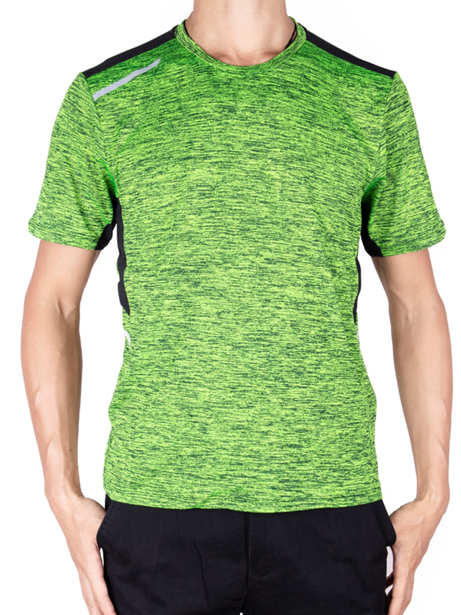 Men's Short Sleeve T Shirt Casual Active Running Sport Fast Cool Dry ...