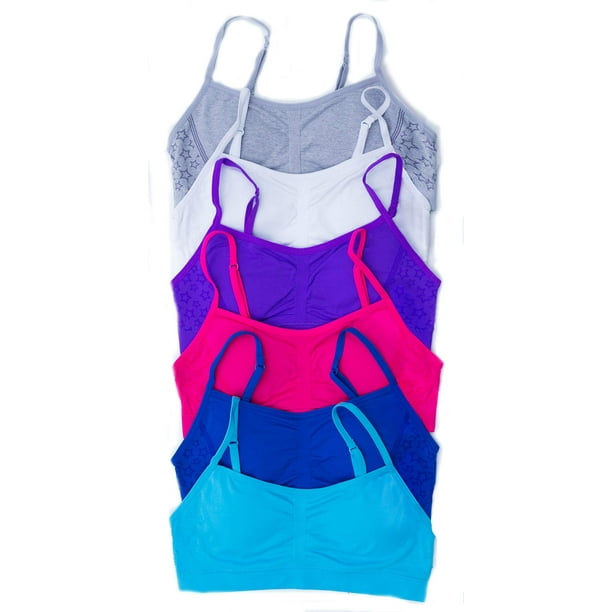 Just Love Girls Bras (Pack of 6) (6 Pack - Group 1, 34A) - Walmart.com