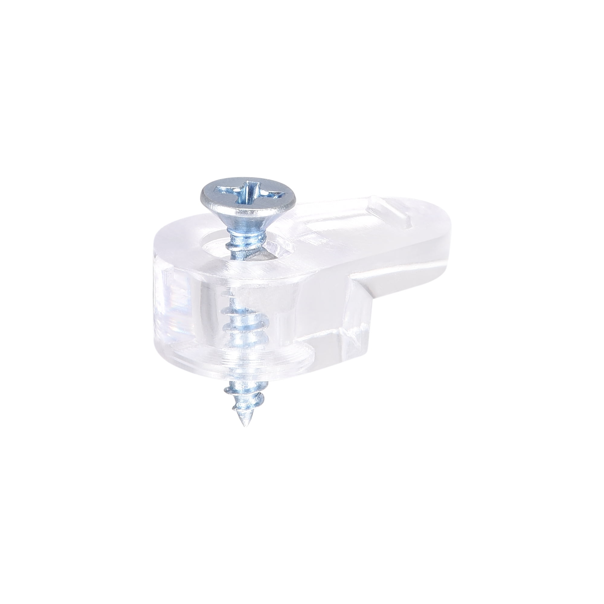 Uxcell Glass Retainer Clips Kit 20mmx11mm Cabinet Door Clips Mirrors ...