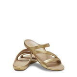 Crocs Women's Kadee II Metallic Slide Sandals - Walmart.com