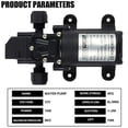 12V Water Pump 130PSI Self Priming High Pressure Diaphragm Pump with ...