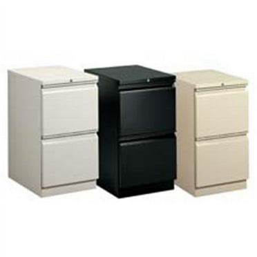 HON Flagship Mobile Box/Box/File Pedestal, Full Radius Pull, 19-7/8d ...