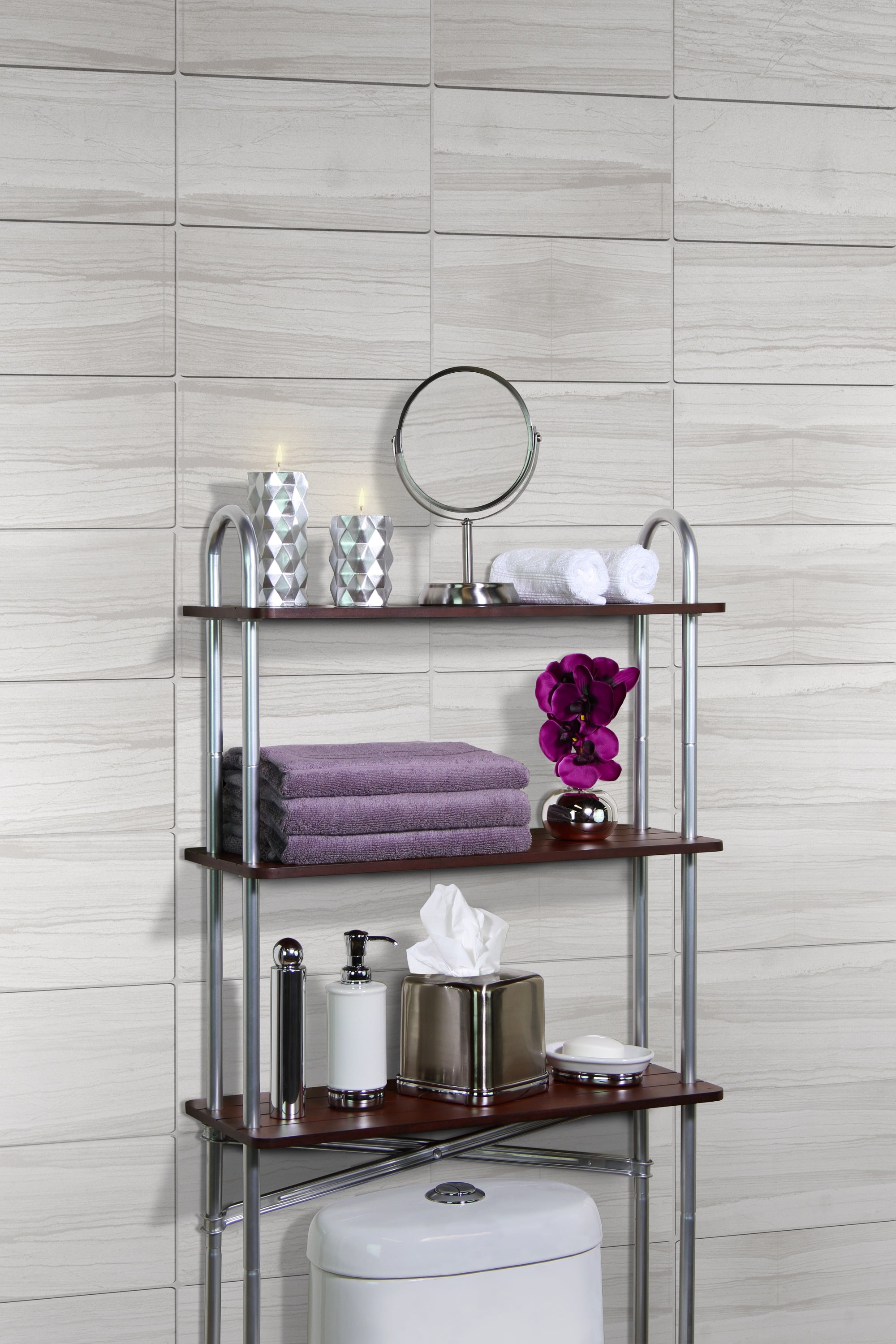 KONEKTE AHORRA ESPACIO PARA BANO 3 REPISAS MDF KONEKTE Praktikon MDF ...