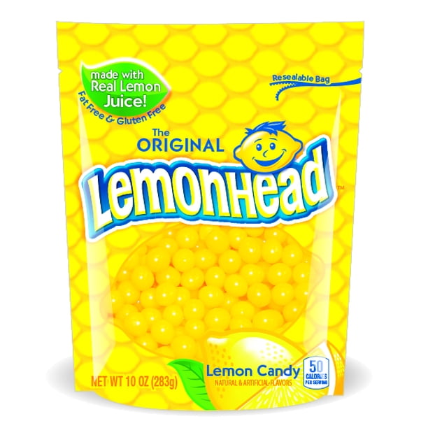 Lemonhead Hard Candy, 10 Ounce Bag - Walmart.com - Walmart.com