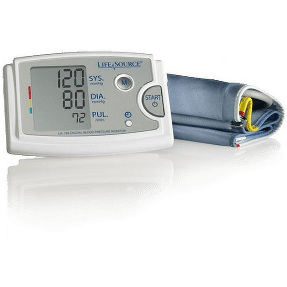 Equate Upper Arm Blood Pressure Monitor and Wide Range Arm Cuff with ...