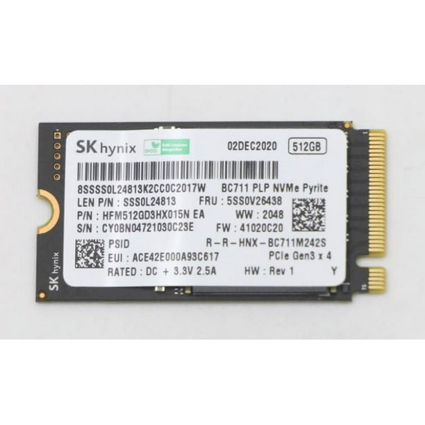 SSD_ASM 512G M.2 2242 PCIe3x4 - Walmart.ca