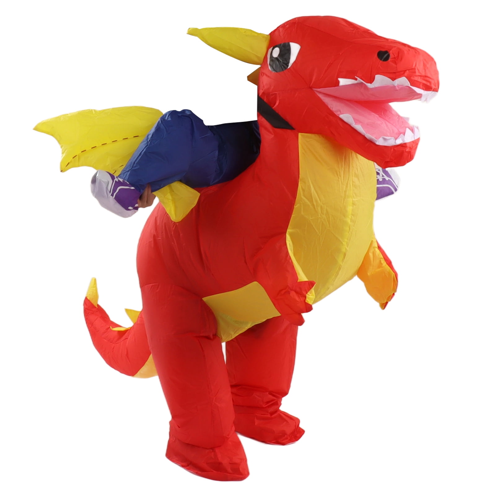 Disfraces inflables para montar, disfraz inflable de dinosaurio para ...