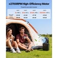 Misting Fan, More than 2700RPM Motor Mister Fan, Mister Cooling Fans ...