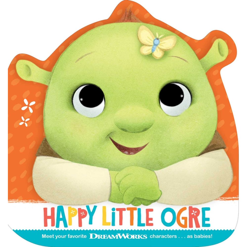 Baby by DreamWorks: Happy Little Ogre (Board Book) - Walmart.com ...