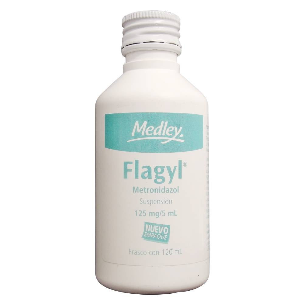 Flagyl 125 mg/5 ml suspensión 120 ml | Walmart en línea