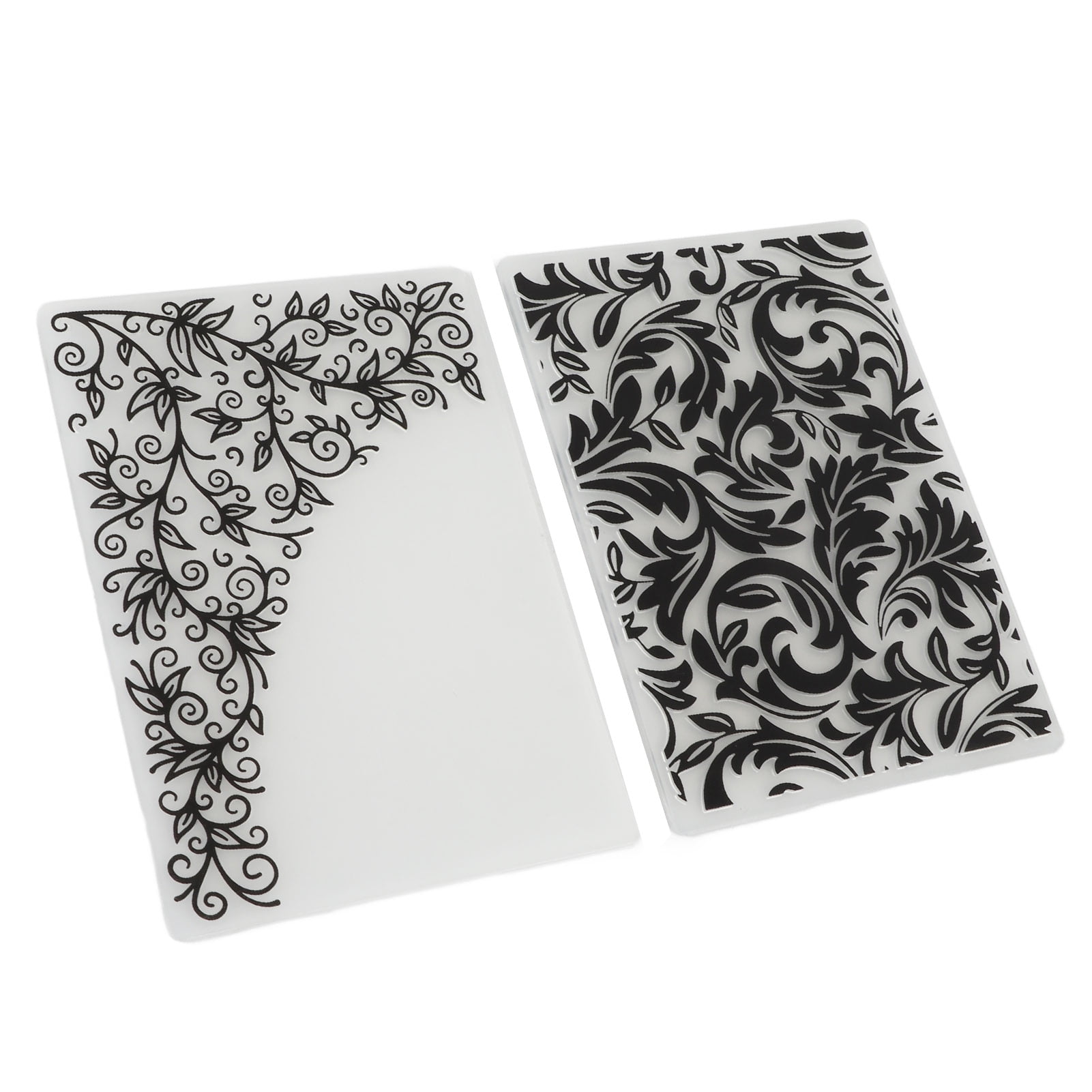 Carpetas con plantillas de relieve, 2 piezas de carpetas de relieve de ...