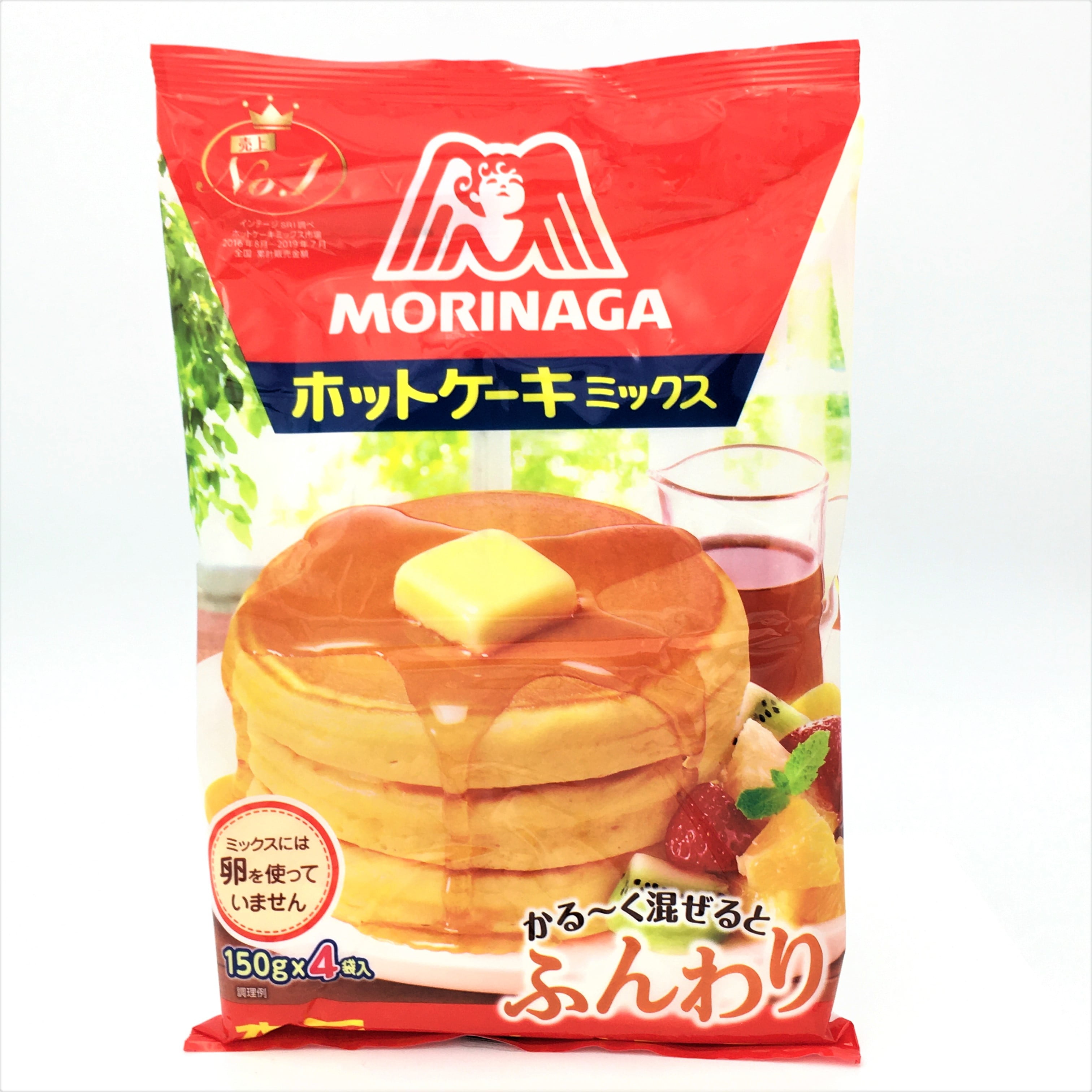 Morinaga Hot Cake Flour Mix 21.16oz/ 600g (150gX4bags) - Walmart.com