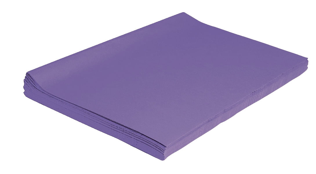 Spectra Deluxe Bleeding Tissue Paper, 20 x 30 Inches, Purple, Pack of ...