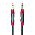 Monster® 3.5mm Male to Male Auxiliary Stereo Audio Cable 12ft, Black ...
