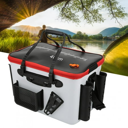 Water Bucket, Waterproof Portable Rafe Fishing Box, Outdoor Folding For ...