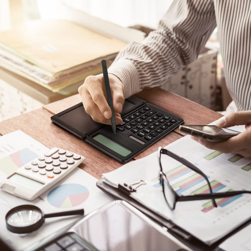 Buy Welltop Digit Calculator with 6 Inch LCD Writing Tablet, Basic ...