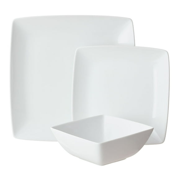 Square White Plates