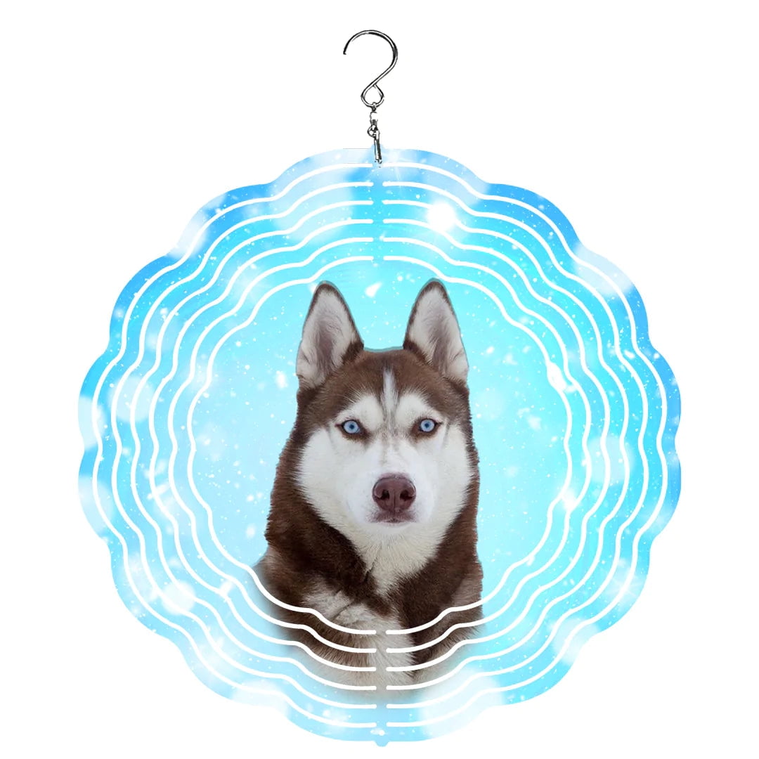 Siberian Husky Wind Spinner - Walmart.com