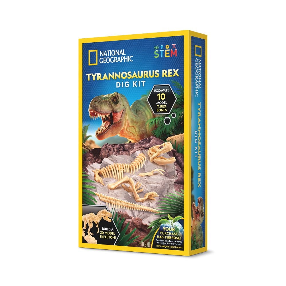 Click here for National Geographic Tyrannosaurus Rex Dig Kit prices