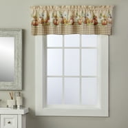 Home Essence Natalie Printed Diamond Window Valance - Walmart.com