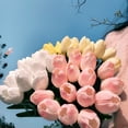 Night Light Artificial Tulips 10pc with USB Rechargeable & Multi-Mode ...