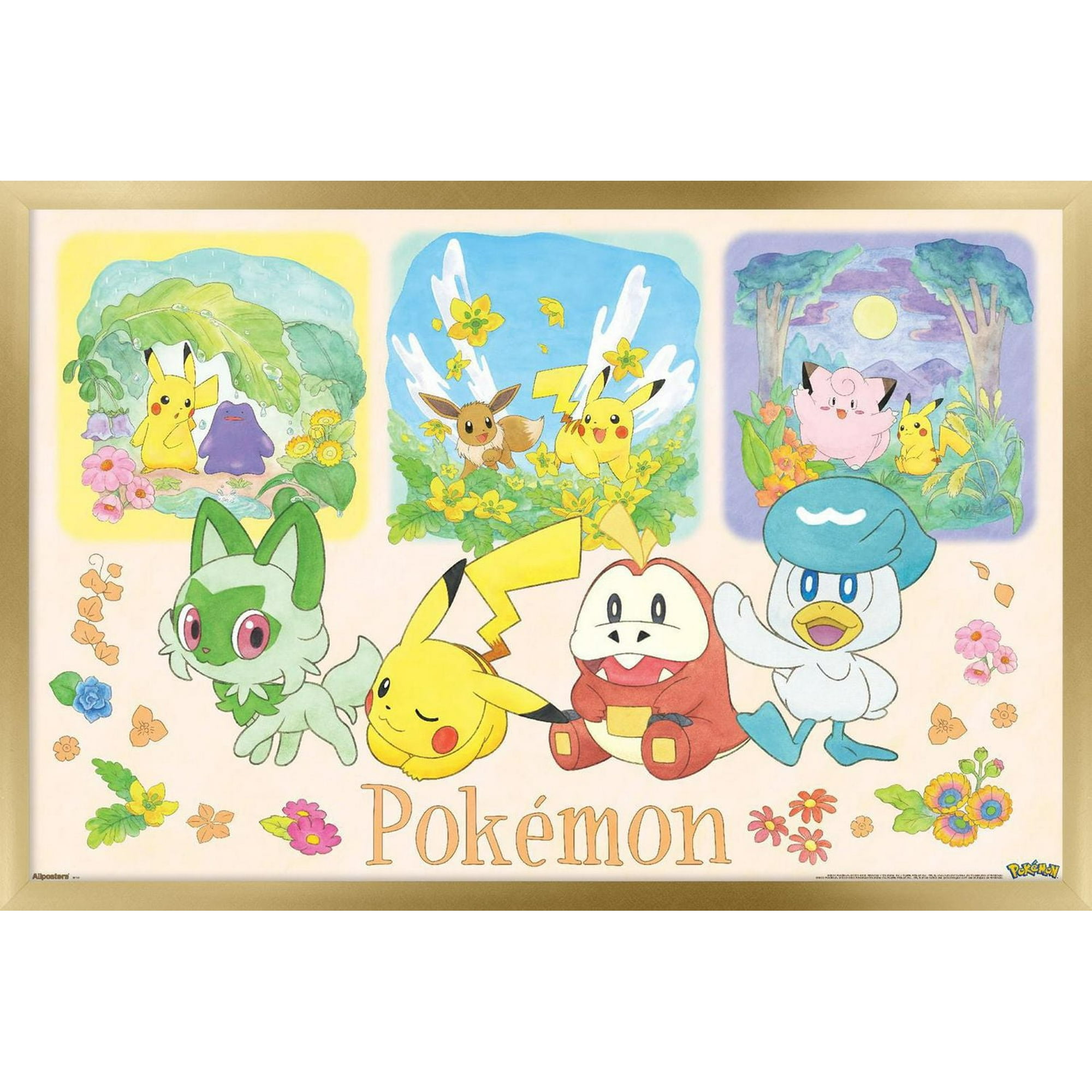 Click here for Trends International Pokémon: One Scene - Group Wa... prices