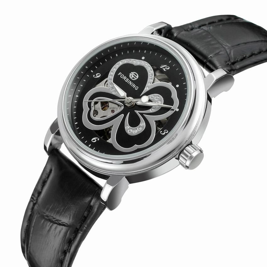 VIGOROSO Analog Wrist Watch Womens Automatic Leather Nepal | Ubuy