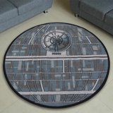 Officially Licensed Star Wars Death Star Area Rug 52" Diameter ...