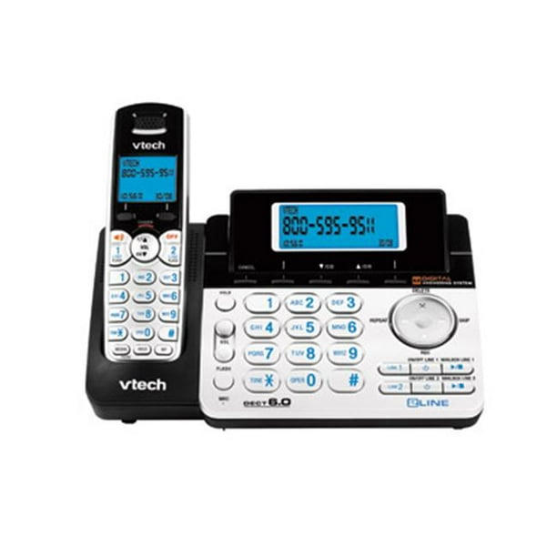 Vtech Ds6151 2 Line Dect 6 0 Cordless Speakerphone With Digital