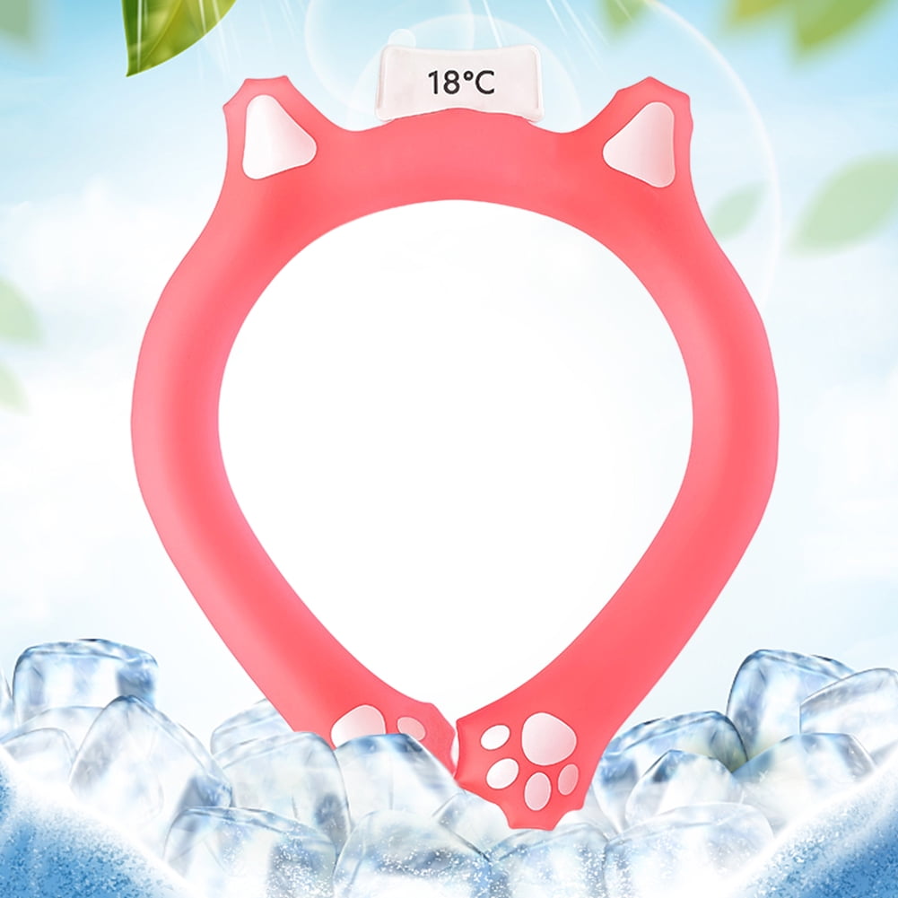 PCM Cold Collar Heatstroke Prevention Ice Neck Tube Cool Sleeping Mat ...