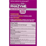 Phazyme maximum strength 250 mg anti-gas simethicone softgels, 36 ct ...