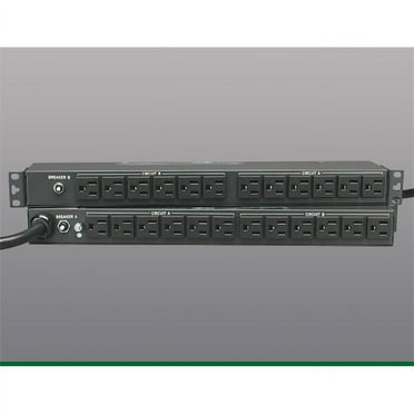 Tripp Lite Basic PDU, 20A, 13 Outlets (5-15/20R), 120 V, 5-20P Input ...