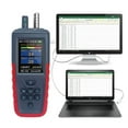Air Quality Meter Dust Particle Counter can export data Pm0.3 PM10 Pm2.5,3/6Channels Detection ...