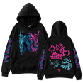 Jinx Mens Arcane Merchandise Hoodie Arcane Merch Jinx Hoodie Mens ...