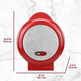 Holstein Housewares Omelet Maker - Red Stainless Steel - Walmart.com