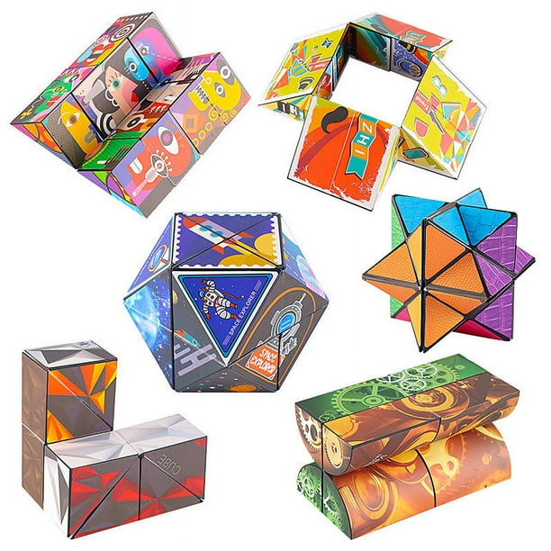 Cubo mágico infinito tridimensional geométrico 3d rompecabezas para ...