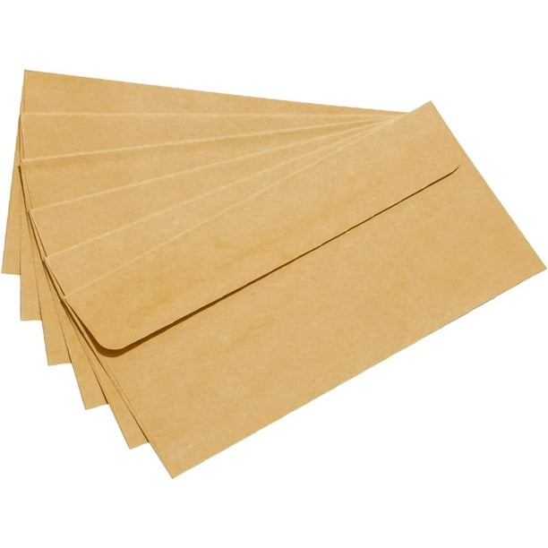 Kraft Paper Envelopes, Vintage Kraft Paper Envelopes (100 Pieces) -80 ...